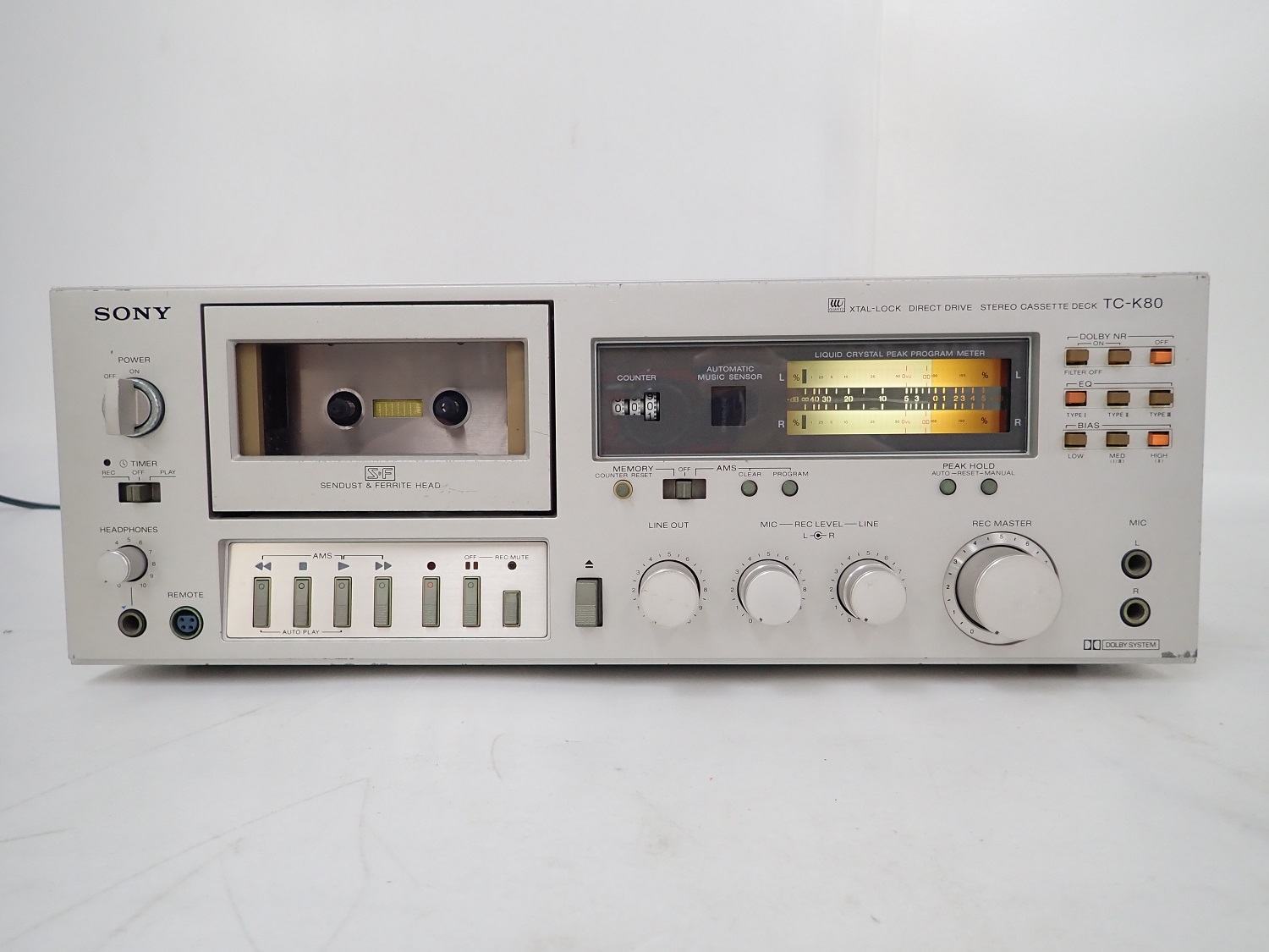 【高額買取実施中!!】カセットデッキ SONY(ソニー) TC-K80